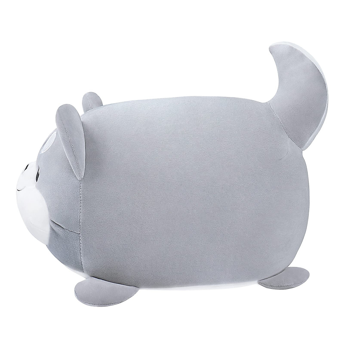 Auspicious beginning Husky Stuffed Animal Throw Pillow, Huskies Chubby Anime Plush Pillow Kawaii Plush Stuff Animal Cute Plushie Stuffed Dog Plush