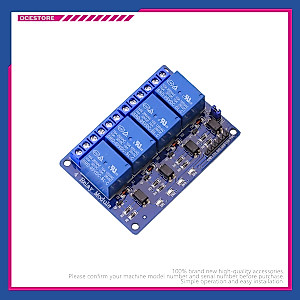 DC Relay Module 4 Channel 5V with Optocoupler Compatible with R3 1280 STM32 Pi