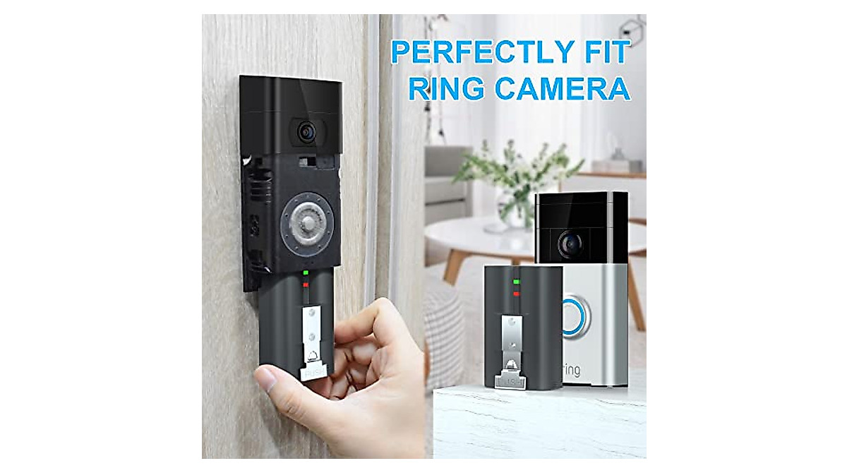 Rechargeable Ring Battery Replacement for Video Doorbells