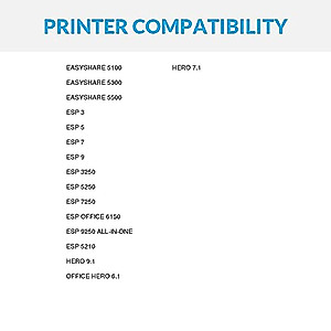 Speedy Inks Compatible Ink Cartridge Replacement for Kodak #10B & Kodak #10C (1 Black, 1 Color, 2-Pack)