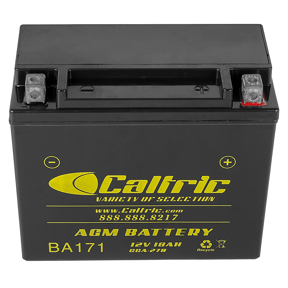 Caltric Agm Battery Compatible with Yamaha Grizzly 700 Yfm700 Yfm-700 4Wd Fi Eps 2007-2016
