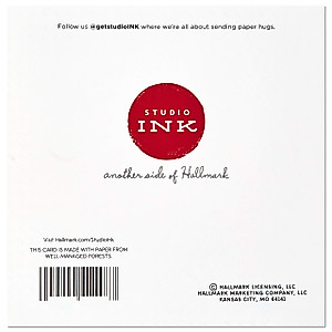 Hallmark Studio Ink Birthday Card (Thoughtful AF)