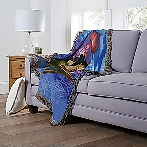 Northwest Aladdin Woven Tapestry Throw Blanket, 48" x 60", A Whole New World