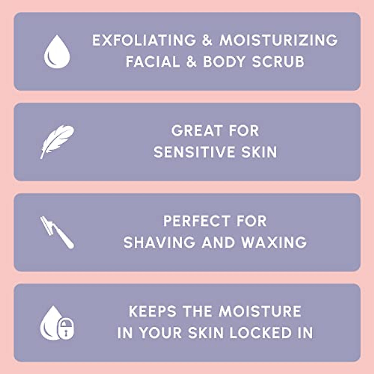 Brooklyn Botany Dead Sea Salt and Lavender Body Scrub - Moisturizing and Exfoliating Body, Face, Hand, Foot Scrub - Fights Fine Lines, Wrinkles - Great Gifts for Women & Men - 10.5 oz