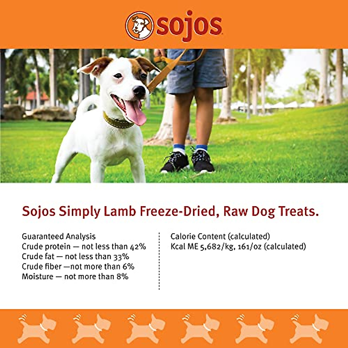 Sojos Simply Lamb Freeze-Dried Dog Treats, 4 oz