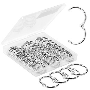 Mr. Pen- Loose Leaf Binder Ring, 40 Pack, Binder Rings 1 Inch, Binder Rings, Book Rings, Metal Rings for Index Cards, Rings for Flash Cards, Index Card Rings, Paper Rings, Small Binder Ring, Book Ring