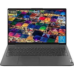 Lenovo Latest IdeaPad 5 15.6" FHD Touchscreen Laptop, AMD Ryzen 7 5825U, 16GB RAM 256GB PCIe SSD, Wi-Fi, Webcam, Fingerprint Reader, Backlit Keyboard, Windows 11 Home, Grey