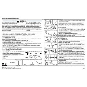 Delta Faucet 41612 Wall Mounted 12" Decorative Grab Bar in Polished Chrome