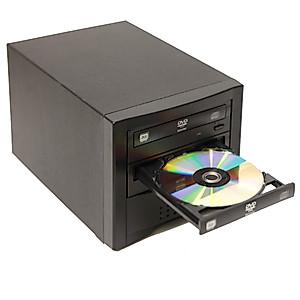 Acumen Disc Easy to USE CD DVD Disc Copier STANDALONE Duplicator System Tower with 24x DVD-Burner Writer Drive