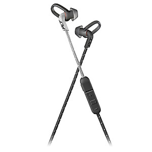 Plantronics BackBeat FIT 305 Sweatproof Sport Earbuds, Wireless Headphones, Black/Grey