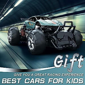 GUOKAI Remote Control Truck,2.4GHz Big RC Cars for Adults Kids,1:12 Scale Toy Cars Hobby Grade RC Cars with Rechargeable Batteries,Present Birthday Gifts for Boys and Girls