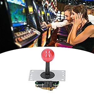 Shanrya Joystick Kit, Classic Remote Controller Simple Installation PC Arcade Stick Metal for Game Consoles