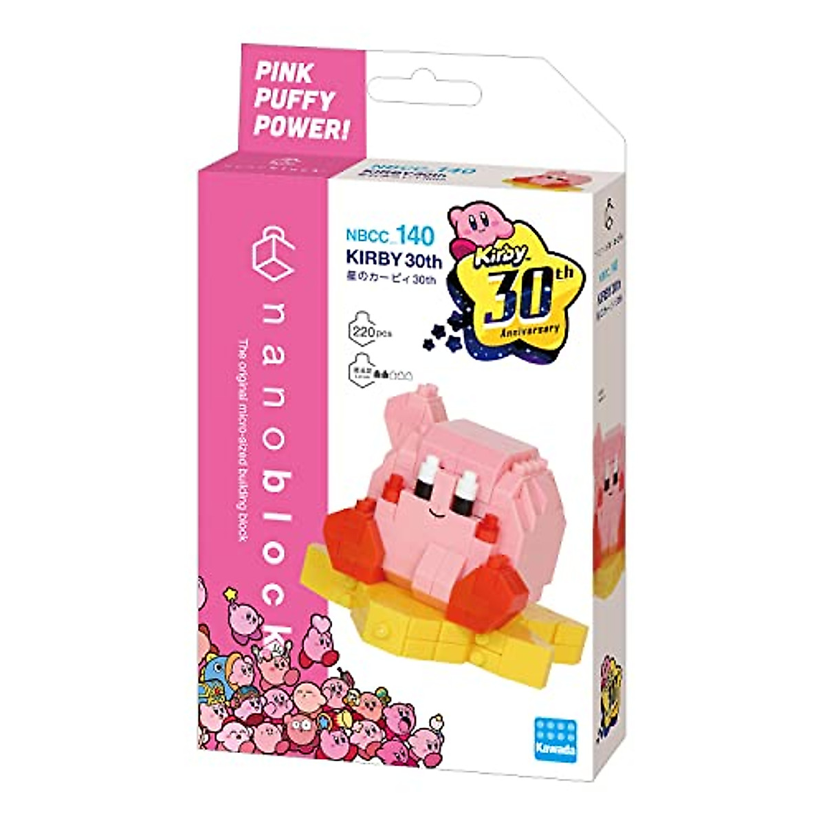 nanoblock - Kirby 30th, Character Collection Series Building Kit