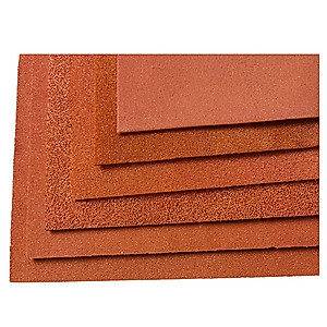 5PPI-130PPI Porous Foam Copper CU Metal Foam Sponge Copper (300×300×5mm, 1)