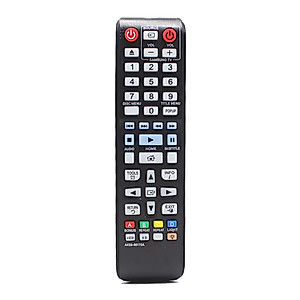 Replacement Remote Controller fit for BD-HM57C BD-F5100 BD-H6500/ZA BD-F5100/ZX Samsung DVD Blu-Ray Player