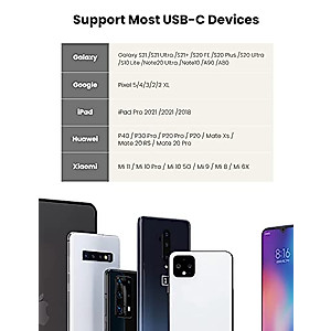 UGREEN USB C to 3.5mm Headphone and Charger Adapter and 3FT USB C to Aux 3.5mm Audio Adapter Bundle