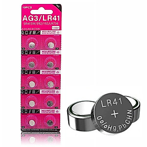 TXY 10pcs/Card AG3 Alkaline Cell Batteries 392A L736 LR41 392 SR41SW CX41 45mAh Long Lasting Button Batteries for Watch Toys Remote