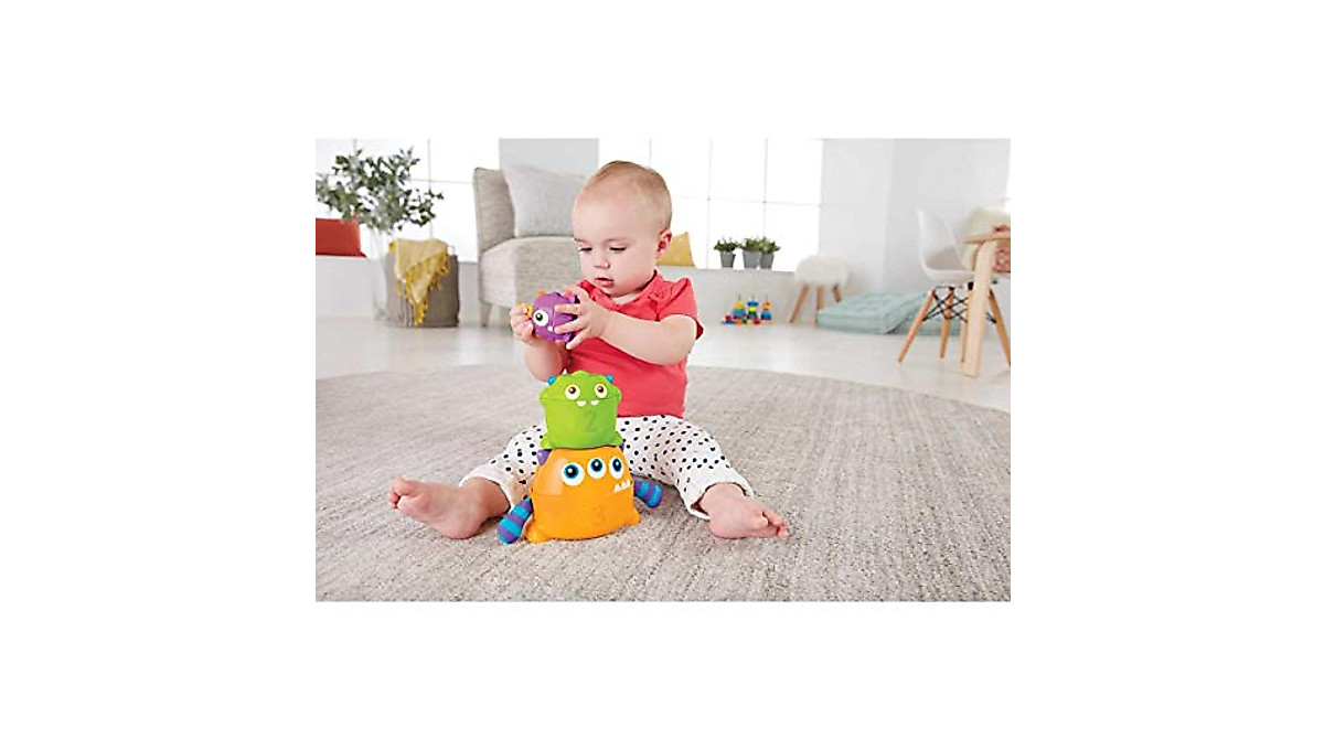 Fisher-Price Stack & Nest Monsters for Fun Learning