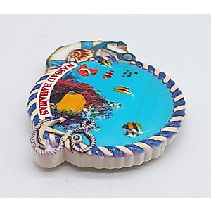 Nassau Bahamas 3D Fridge Magnet Souvenir Gift,Home & Kitchen Decoration Magnetic Sticker,Nassau Bahamas Refrigerator Magnet Collection