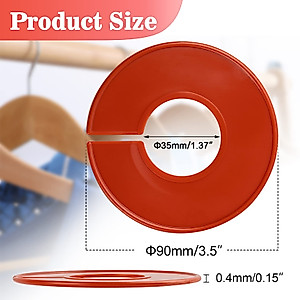 30PCS Closet Dividers Clothes Organizers - Sukh Girl Boy Closet Organizers Clothes Dividers Closet Labels Closet Separators Garment Organizer Hanger Markers Closet Size Dividers 10 Assorted Colors