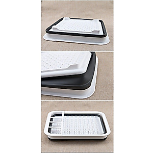 LUOYIMAO Collapsible Drying Dish Storage Rack Portable Dinnerware Organizer ，Collapsible Drying Dish Rack | SINKWARE Collection | Easy Storage