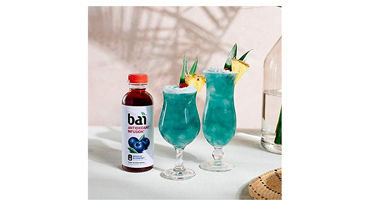 Bai Brasilia Blueberry Water - Antioxidant Drinks, 12 Count