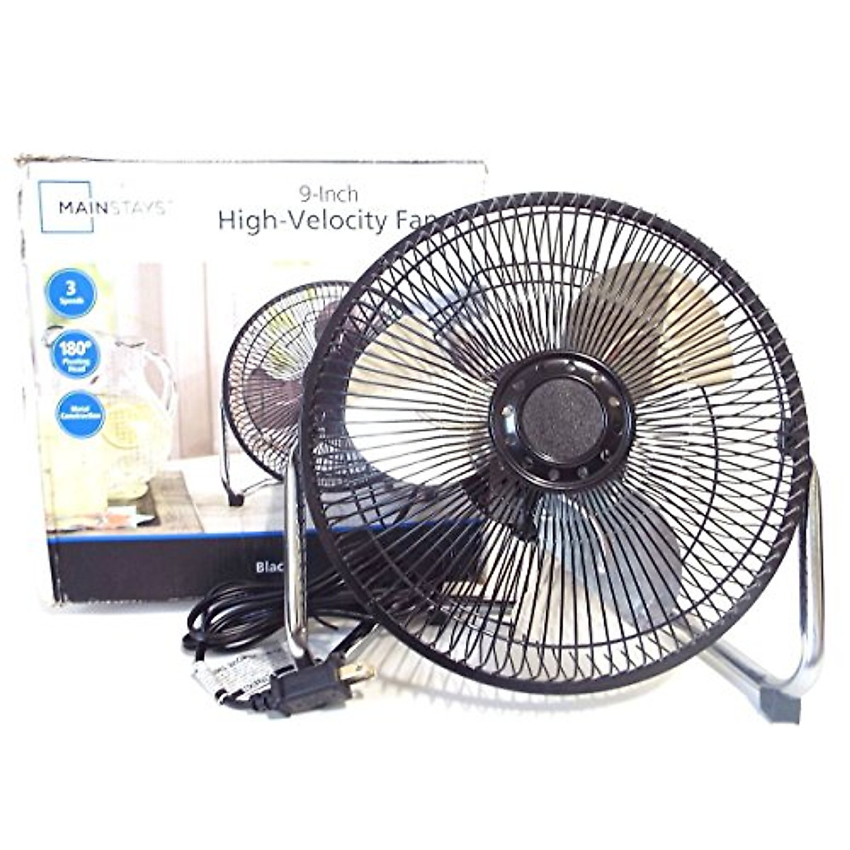 MAINSTAYS 9 inch High Velocity Fan