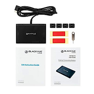 BlackVue CM100 LTE | External 4G LTE Module | BlackVue Cloud Connectivity for DR900X and DR750X Dashcam.