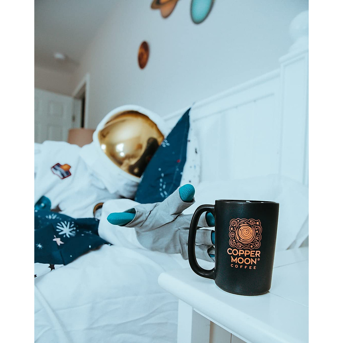 Copper Moon Whole Bean Coffee, Dark Roast, Sumatra Blend, 5 Lb