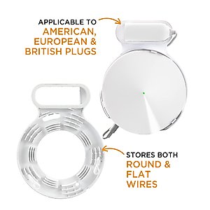 BANGCHEER Wi-Fi Wall Shelves, Cable and Power Line Storage Boxes for TP-Link Deco M5, Suitable for Sorting Home Wi-Fi Routers, Wall Mounts That are Easy to be Installed on The Celling (White-1Pack)