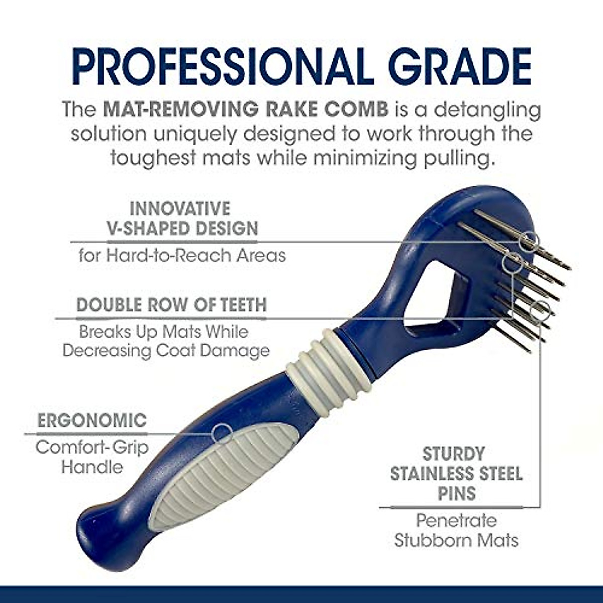 Four Paws Magic Coat Professional Series Grooming Brushes for Dogs & Cats l Trimmers, Nail Clippers, & Brushes Dog & Cat