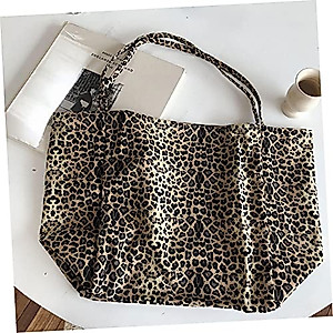 TENDYCOCO 1pc Women's Shoulder Bag Tote Travel Sling Bag Travel Handbag Leather Hobo Bag Casual Work Bag Shoulder Tote Bag Women Bag Single Shoulder Bag Storage Pouch Canvas Large