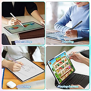 Stylus Pens for Touch Screen, 4 Pack Disc Universal Stylus Pen for iPad pro/Mini/Air/iPhone/Android Tablets and All Capacitive Touch Screens