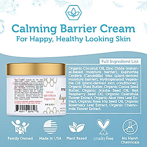 Era Organics Diaper Rash Cream For Baby - Extra Soothing and Moisturizing with Zinc Oxide, Organic Aloe Vera, Chamomile, Calendula Plus More - Gentle Butt Rash Moisturizer