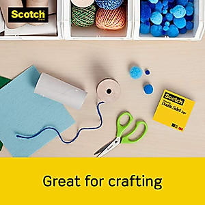 Scotch Double Sided Tape, Permanent, 3/4 in x 300 in, 1 Dispenser/Pack (237)