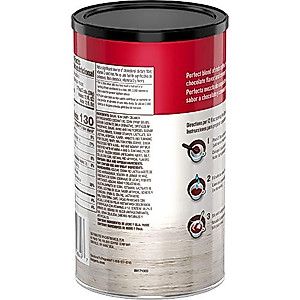 Folgers Cappuccino Mocha Chocolate Instant Coffee Beverage Mix, 16 Ounces (Pack of 6)