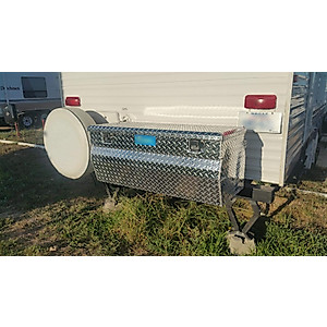 Mount-n-Lock GennyGo RevX2 RV Bumper-Mounted Cargo Box and Tray Supports (Steel)