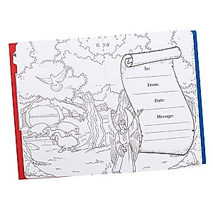 My Own Keepsake Bible: A Kids Bible Storybook to Color