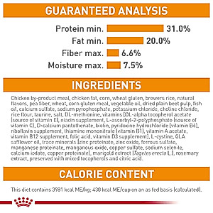 Royal Canin Hair & Skin Care Dry Cat Food, 6 lbs.