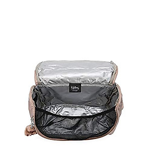 Kipling Kichirou Metallic Lunch Bag Quartz Metallic