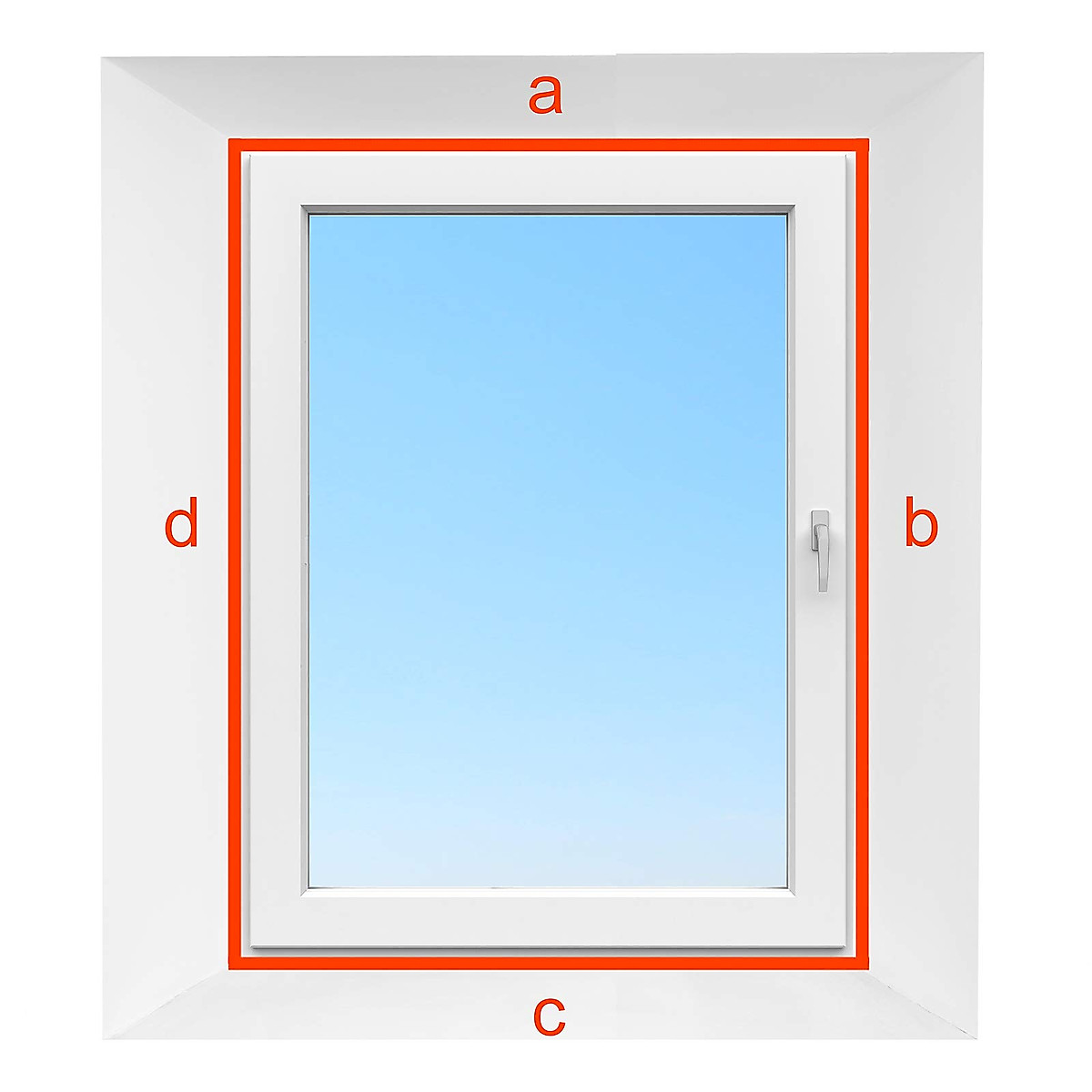 HOOMEE 500CM(197") Universal Window Seal for Portable Air Conditioner and Tumble Dryer – Works with Every Mobile Air-Conditioning Unit