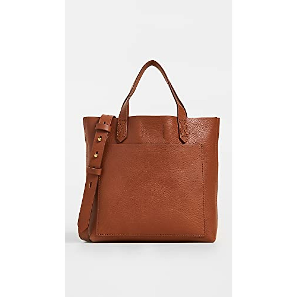 Madewell Women's The Small Transport Crossbody, English Saddle, Tan, Brown, One Size