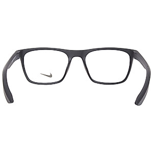 Nike 7039 001 Eyeglasses Matte Black Full Rim Rectangle Shape 52mm