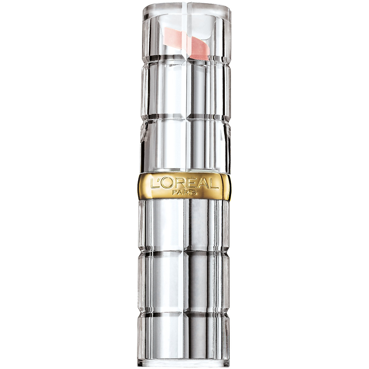 L'Oreal Paris Makeup Colour Riche Shine Lipstick, Shining Peach, 0.1 oz.