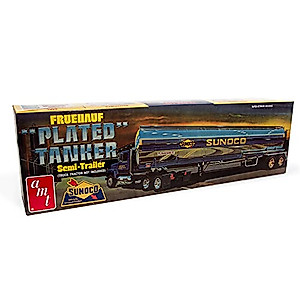 AMT Fruehauf Plated Tanker Trailer (Sunoco) 1:25 Model Kit