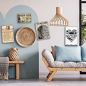 Plaques for son To my son gift decoration My Son Never Forget I Love You Be Love from Mom Metal Tin Sign 8x12 Inch