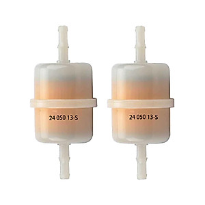 24 050 13-S Fuel Filter 15 Micron Compatible with Kohler 24 050 10 24 050 02-S 24 050 13 24 050 13S 24 050 13-s1 Ariens 21539500 Cub Cadet 2405010-S CC-24-050-02 Briggs 98688 692983 821026 (Pack of 2)