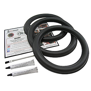 Speaker Foam Repair Kit Compatible with 12 Inch JL Audio 12W6v2-D4, 12W6v2 (3-Pack)