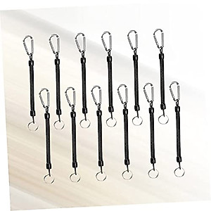 DOITOOL 24 pcs Lanyard for Phone for Cell Phone Fishing Lanyard Cellphone Lanyard Fishing Gear Tool Retractable Fishing Ropes Safety Boating Rope Security Gear Tools Key Rings Keychains