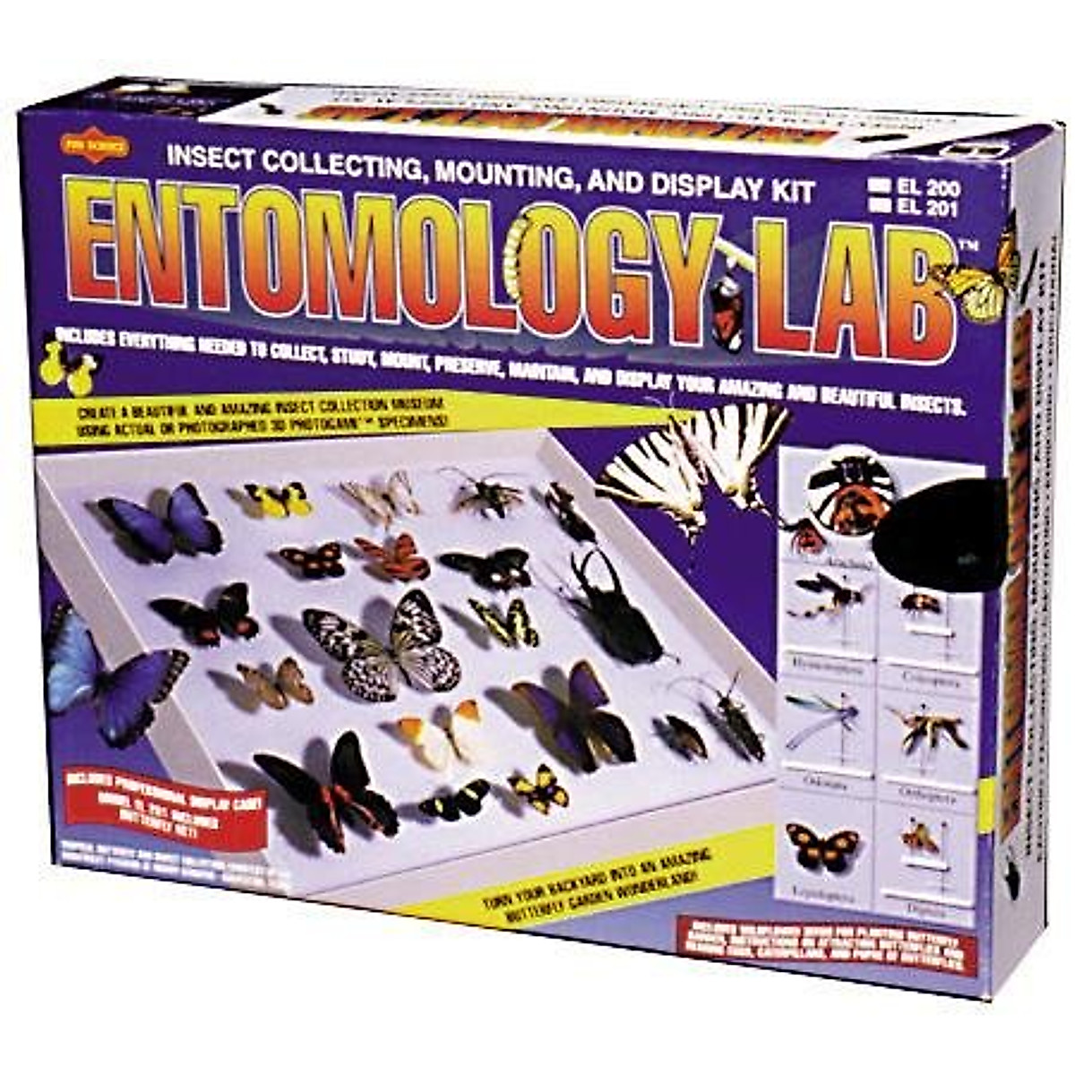 EDUCATIONAL SCIENCE WE ENABLE DISCOVERY Entomology Lab Insect Collecting Kit with Net EL201
